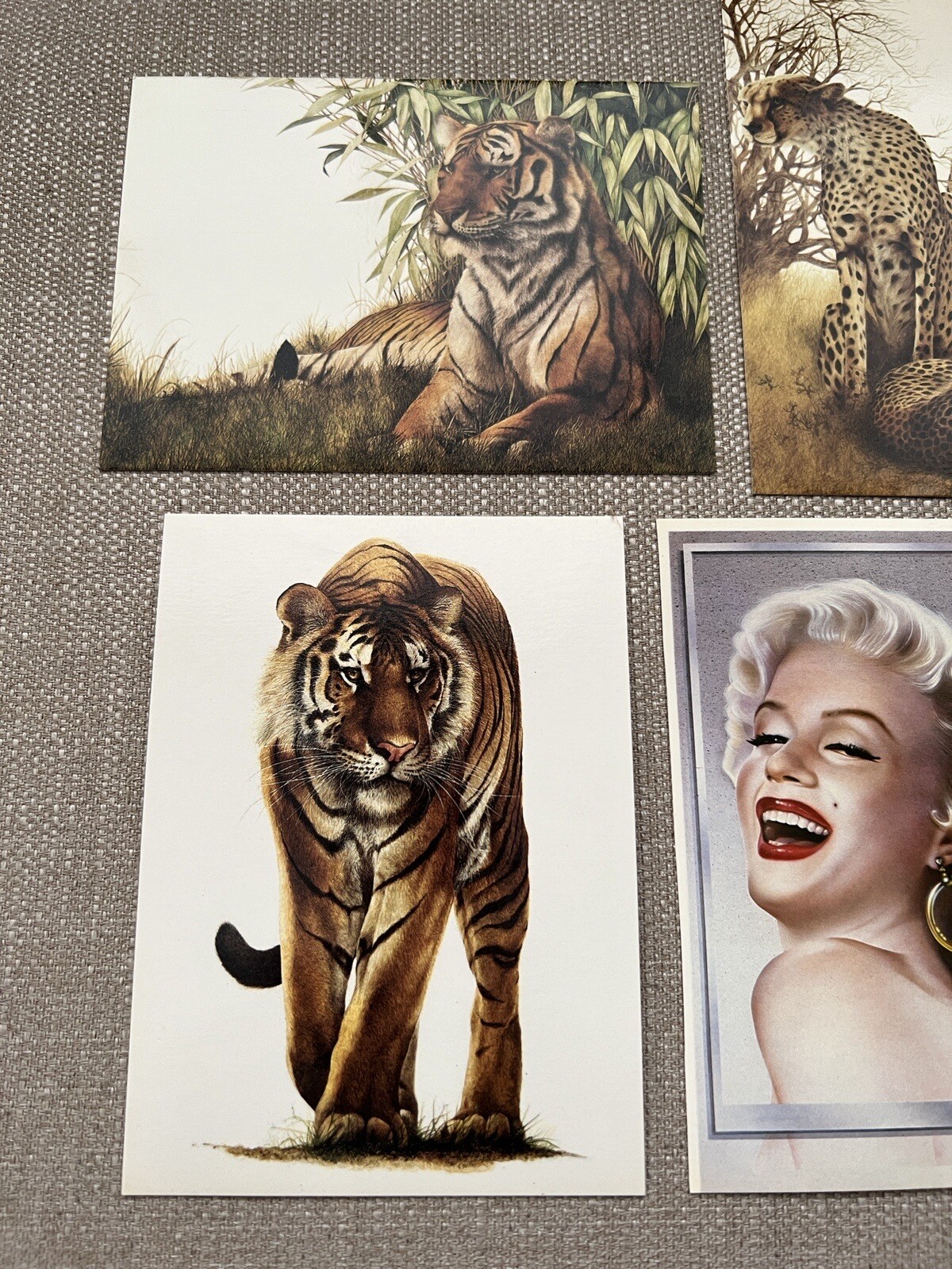 4 x Vintage Athena Postcards - Rare - 1980's Unused Marilyn Monroe 80s ...