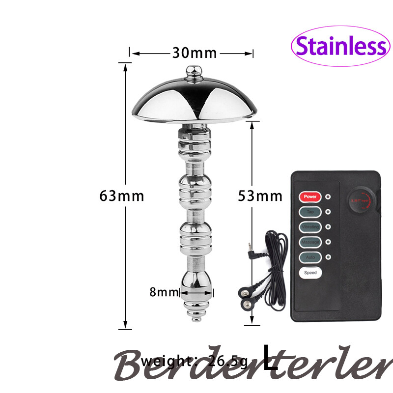 Stainless Steel Penis Rod Stimulation 5/6/8mm Shock Sounding Wands ...