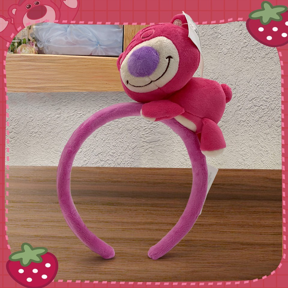 Shanghai Disney Parks Story Lotso Bear Plush Ears Headband Toy ...