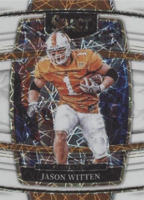 2022 Panini Select Draft Picks - Concourse Jason Witten #59 White Lazer ...