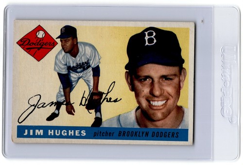 1955 Topps Jim Hughes Brooklyn Dodgers #51 | eBay