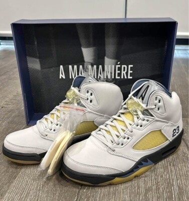 Size 9.5us/ 11wmns-Jordan 5 Retro x A Ma Maniere Mid Dusk | eBay