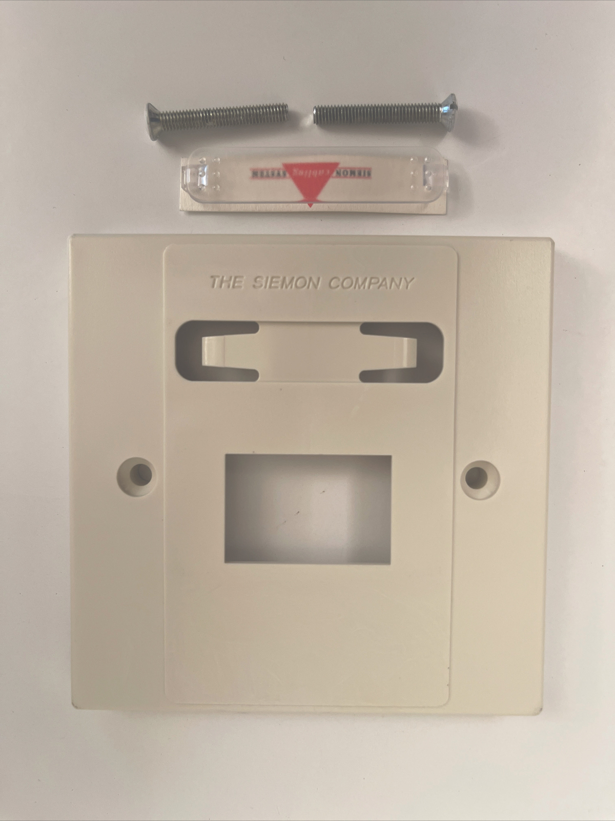 20X pieces SIEMON MX-BFP-S-02-25 MAX British FACE-PLATE 2-PORT BRIGHT ...