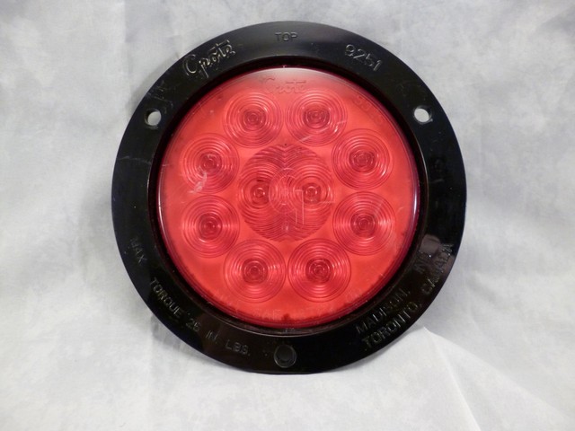 4" Grote 5390 Take-offs LED Tail Light Turn Signal Brake 12v 12 Volt ...