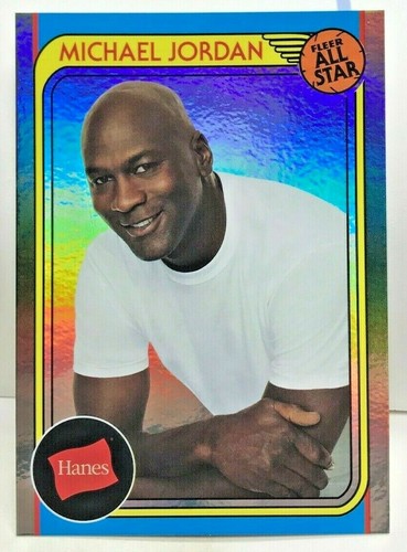 Michael Jordan 2019 Fleer Hanes Holo-Foil All-Star Sp #HA-1 - Chicago ...