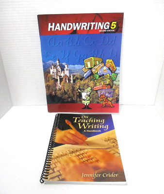 BJU Student Worktext Handwriting 5, On Teaching Writing & 2 Wilson ...