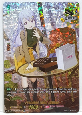 Cardfight Vanguard Precious Tune, Edwige D-LBT02/LSR04EN LSR Lyrical ...