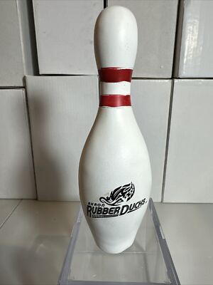 Akron Rubberducks bowling pin statue sga | eBay