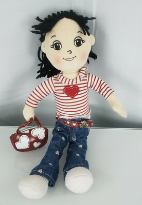 Vintage 2010 Gymboree Gymbelle Soft Stuffed Plush Cloth Doll Valentines ...