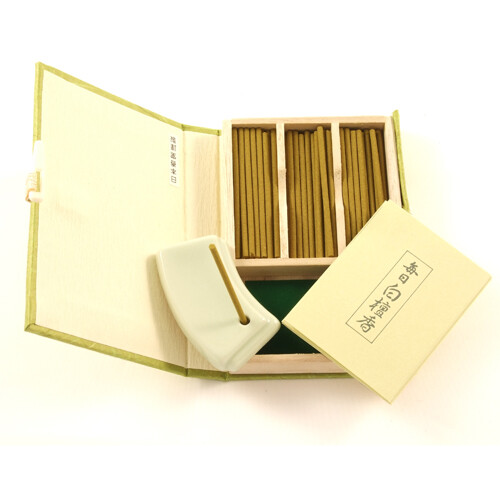 Japanese SANDALWOOD Incense Sticks Gourmet Joss Stick Gift Set Mainichi ...