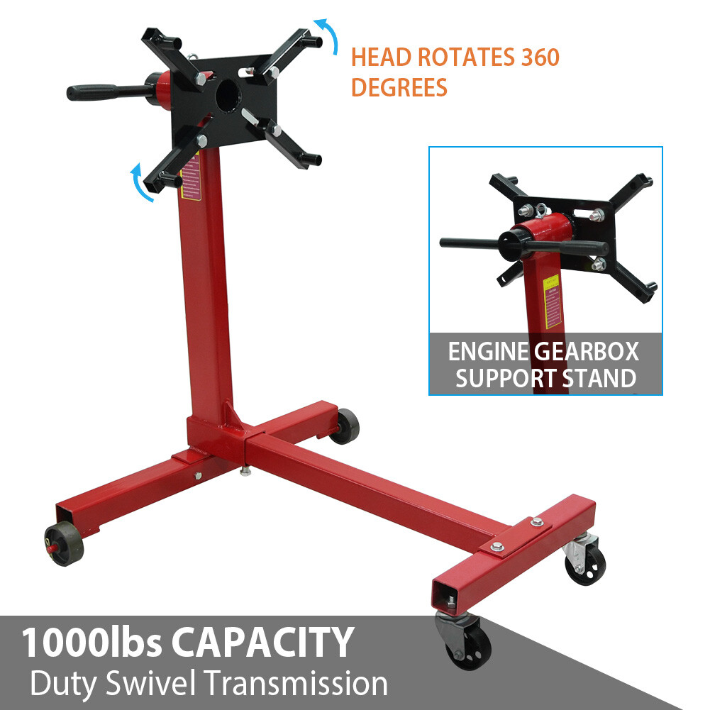 Engine Gearbox Support Stand 1000 lbs 450kg Heavy Duty Swivel ...