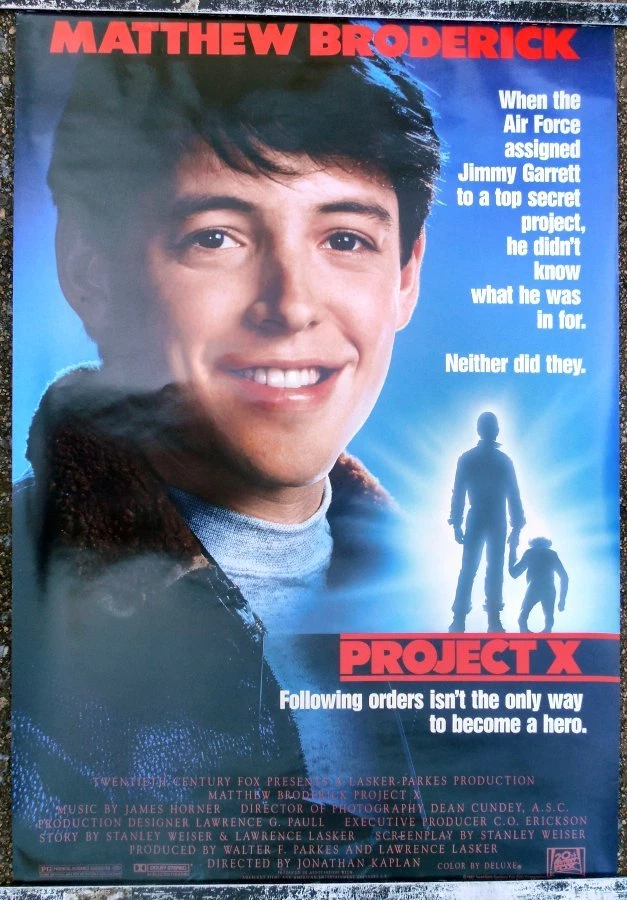 Project X 1987 Poster