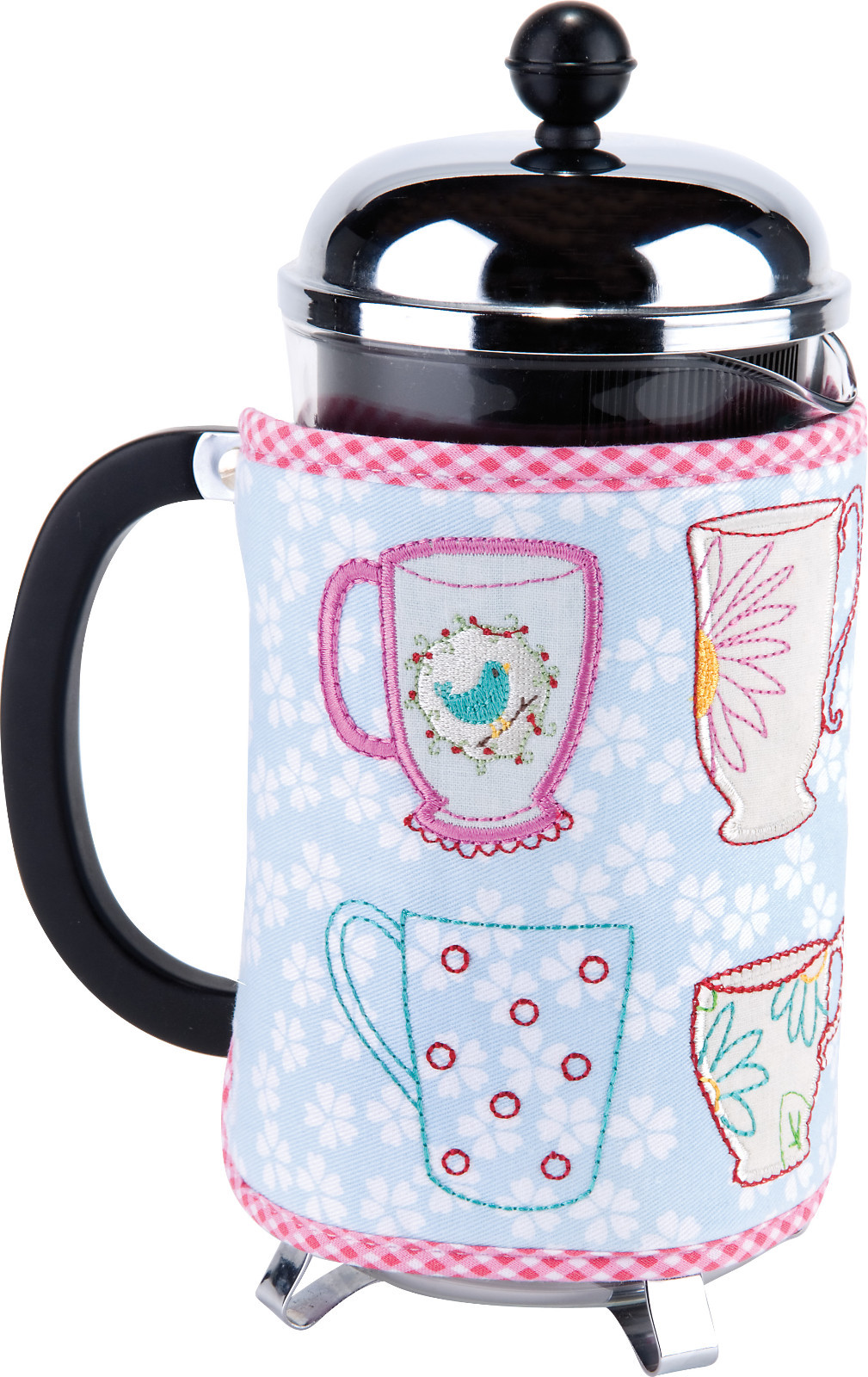 CAFETIERE Cosies Covers Ulster Weavers Fox Badger Coffee Cups Bluebirds ...