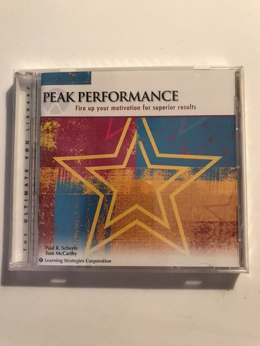 Paul Scheele Peak Performance Paraliminal Mental Conditioning Motivation SEALED | eBay