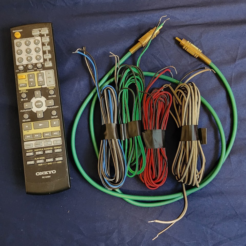 Onkyo HT-R540 & Surround Sound w/ Speakers & Subwoofer, 7 piece Set | eBay