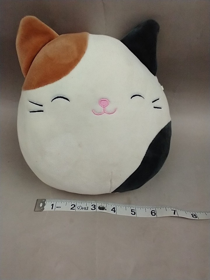 Squishmallow Plush Cam The Cat Cameron Calico Cat 2018 Stuffed Animal ...