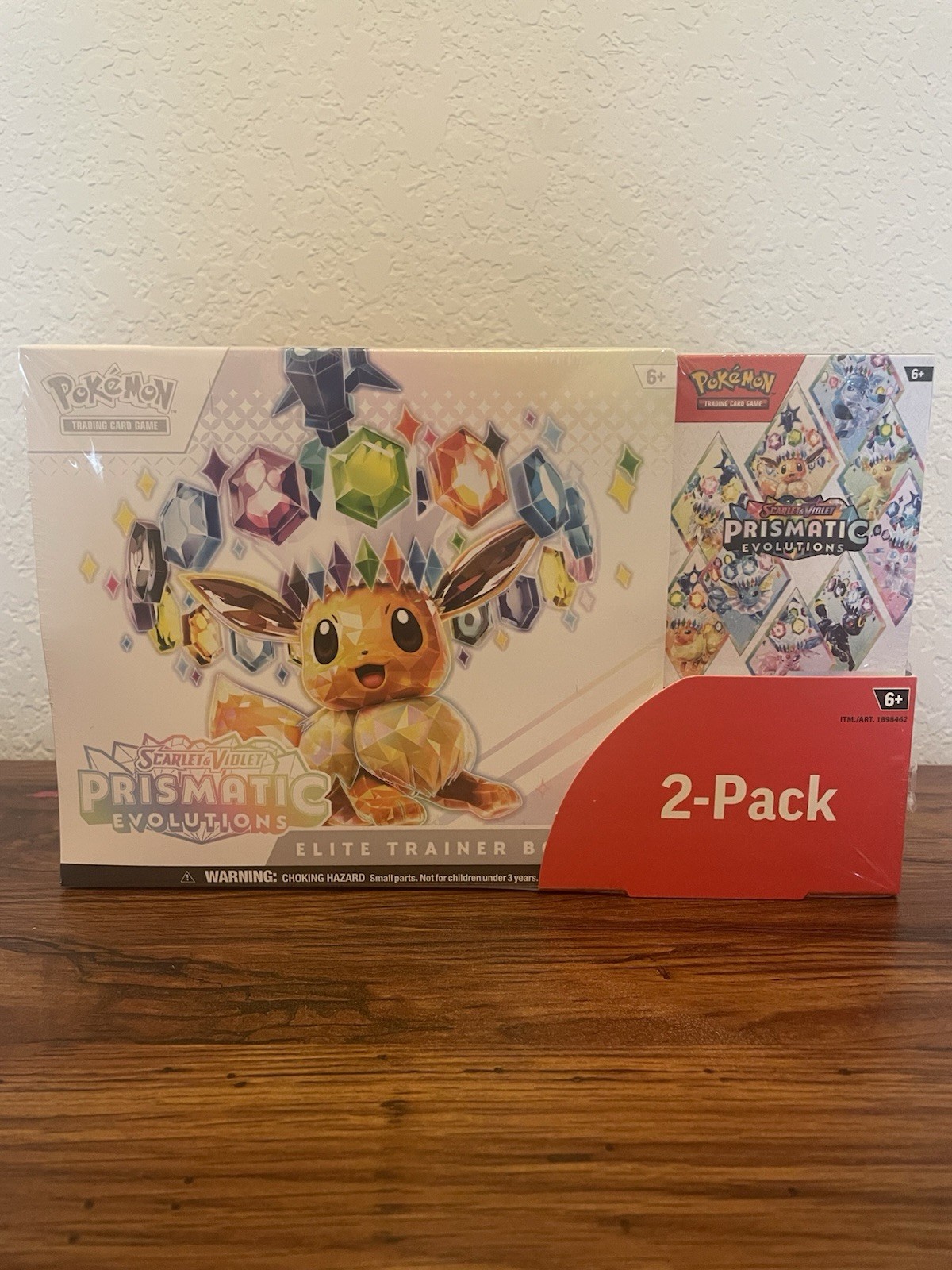 Pokémon Prismatic Evolutions ETB & Booster Bundle Costco 2-Pack | eBay