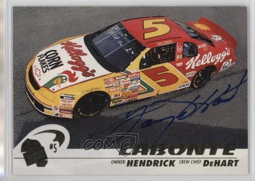 1997 Press Pass - Autographs Terry Labonte, Rick Hendrick, Gary DeHart ...