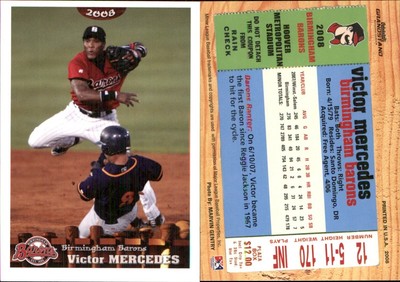 Victor Mercedes 2008 Grandstand Birmingham Barons RC FREE SHIP ...