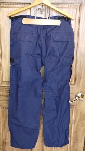 Used US Coast Guard Blue Operational Uniform Pants Like BDU Medium ...