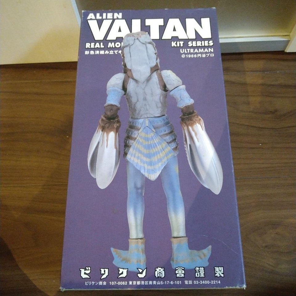 Billiken Shokai Ultraman Alien Baltan Colored Vinyl Kit Figure W/BOX F ...
