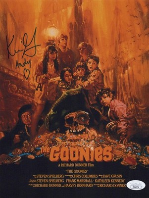 KERRI GREEN Signed THE GOONIES 8x10 Photo Autograph ANDY JSA COA CERT ...