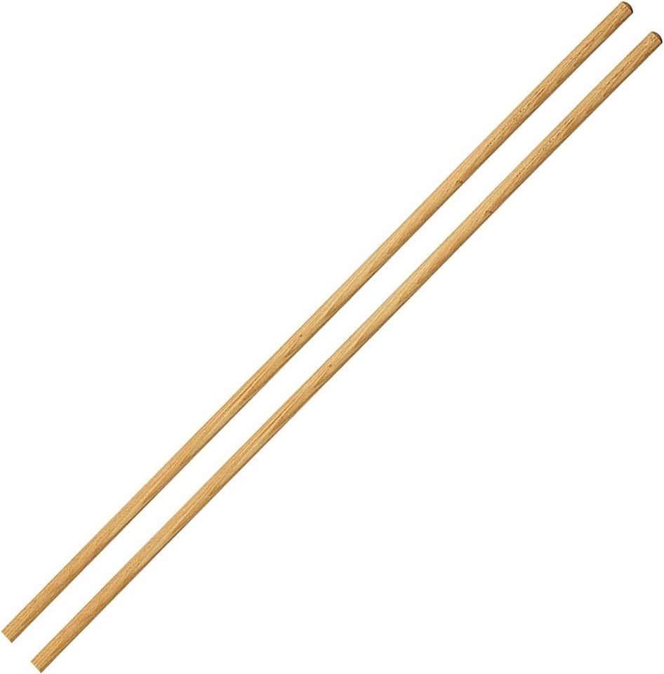 Wooden Broom Handle 4ft 120cm Mop Brush Stick Snow Shovel Handle 15/16 ...