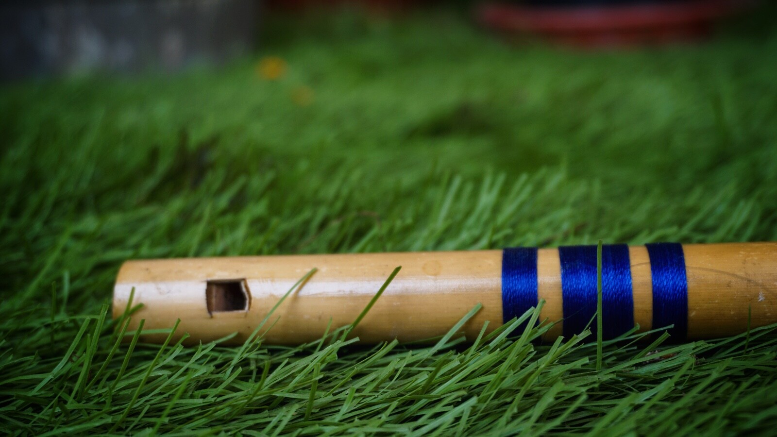 Handmade Traditional Indian Bamboo Flute, Bansuri, Hand held wind ...