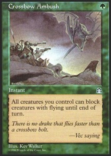 MTG magic cards 2x Crossbow Ambush Stronghold Light Play, English | eBay