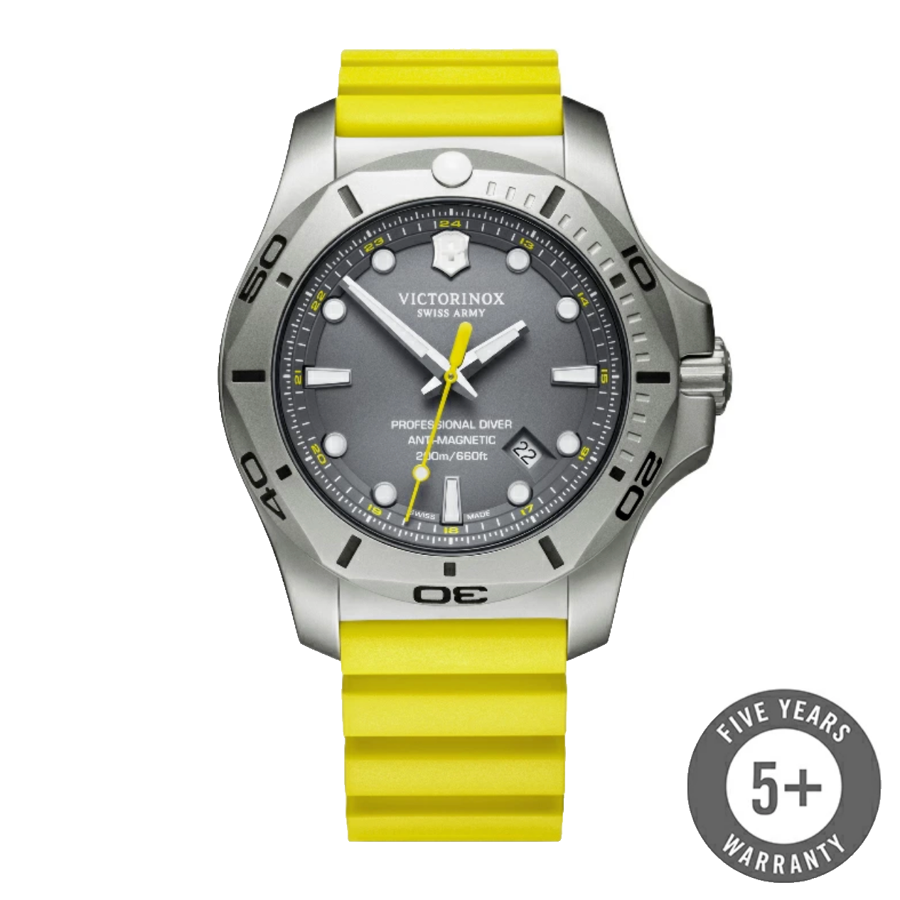 [Mint] Victorinox I.N.O.X. PROFESSIONAL DIVER Men's watch Yellow 241844 ...