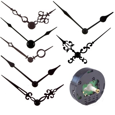 UTS mini quartz movement clockwork quiet small + clock hand set | eBay