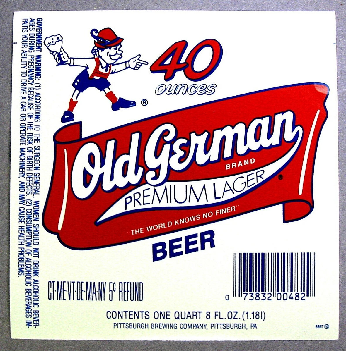 Vintage German Beer Labels