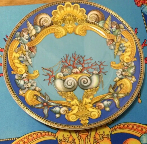 Versace La Mer Plate 7" wall Best Gift idea New SALE | eBay