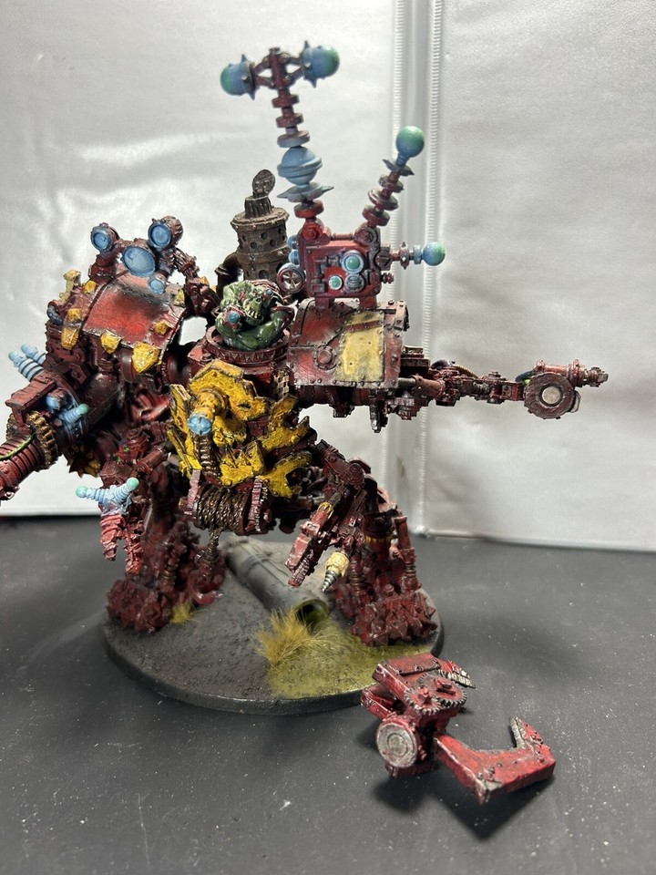 Warhammer 40k ForgeWorld Ork Meka Dread Painted GW Mega Dread Mob ...
