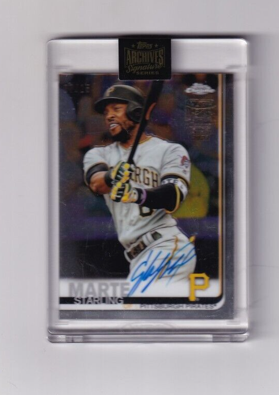 2022 STARLING MARTE TOPPS ARCHIVES SIGNATURE AUTO/AUTOGRAPH 07/15 NEW ...