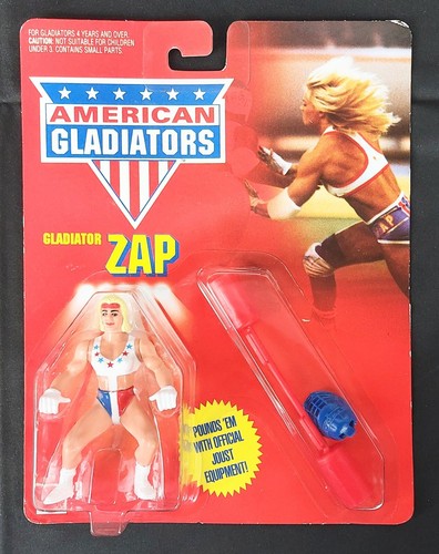 American Gladiators Zap Raye Hollitt Action Figure SEALED Mattel ...