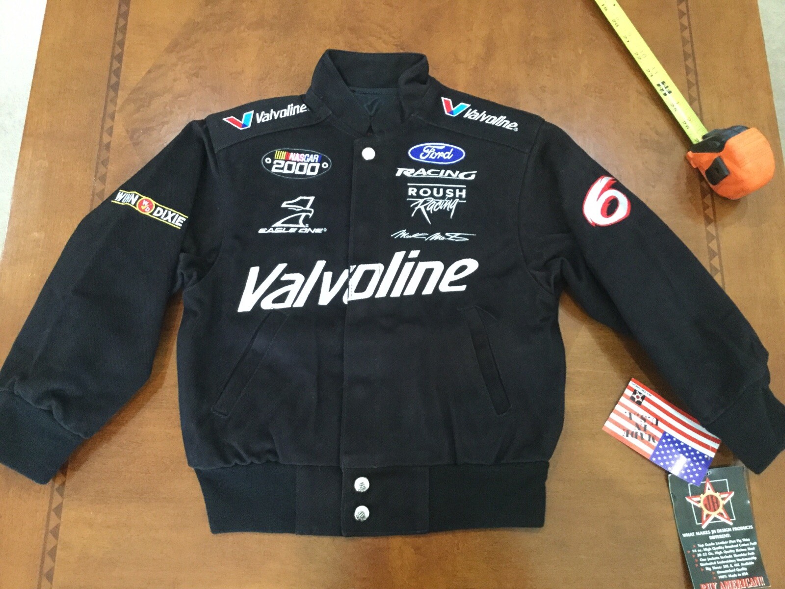 2000 NASCAR Mark Martin Valvoline Racing JACKET NWT Youth Kid Med ...