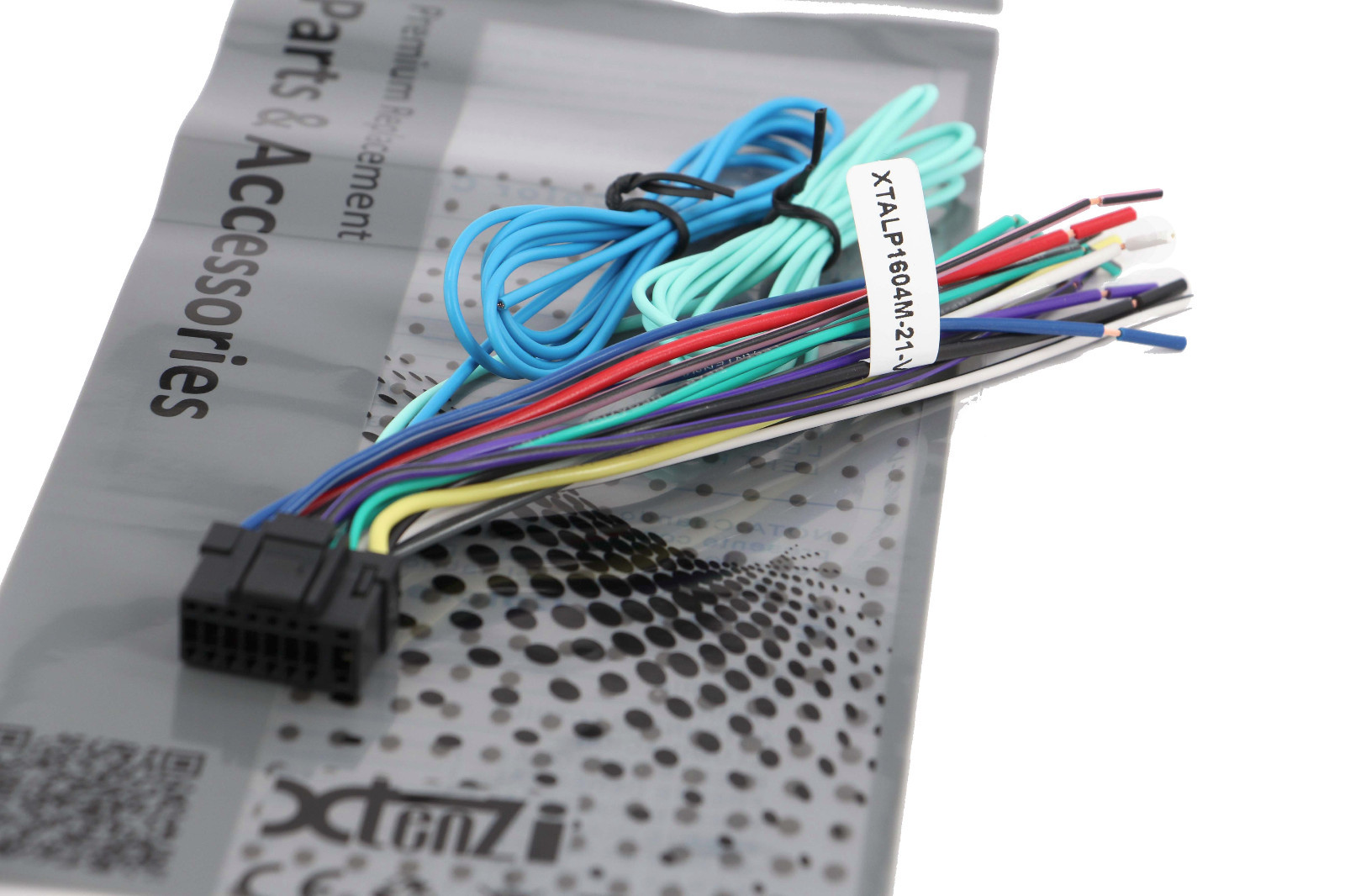 Xtenzi Wire Harness Plug 16 Pin Car Stereo for Alpine CDE-164BT CDE ...