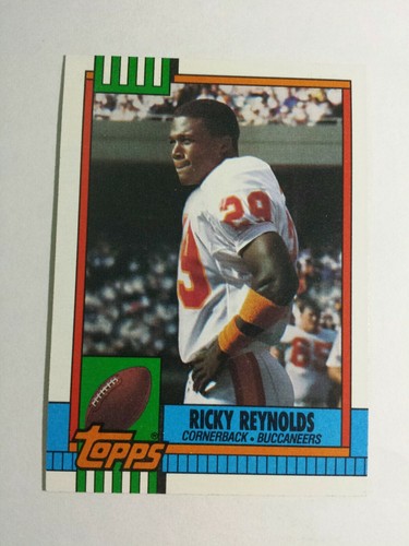 RICKY REYNOLDS 1990 TOPPS FOOTBALL CARD # 411 C5624 | eBay