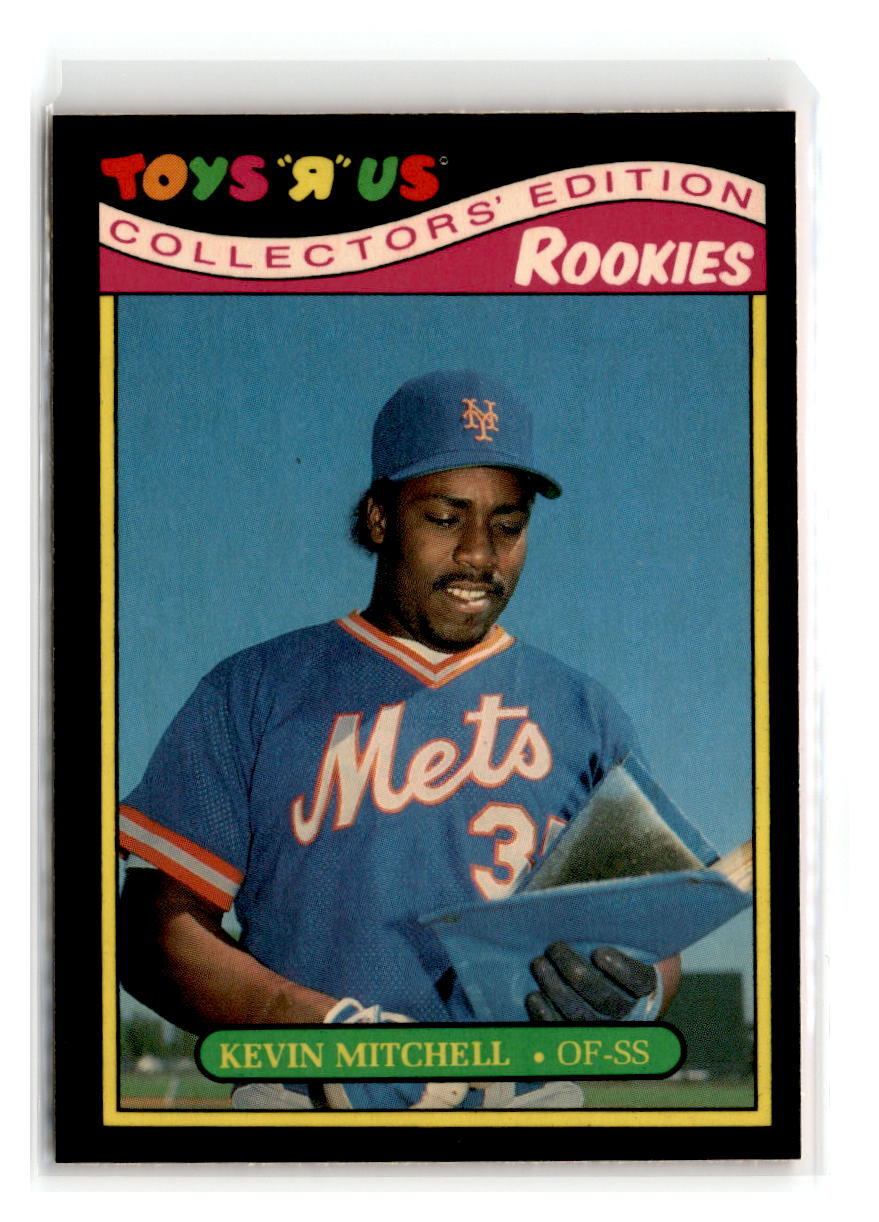 1987-Topps Toys"R"Us Rookies -#21-Kevin Mitchell -New York Mets | eBay
