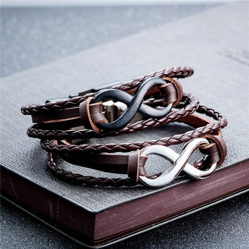 Matching Couple Bracelets Leather