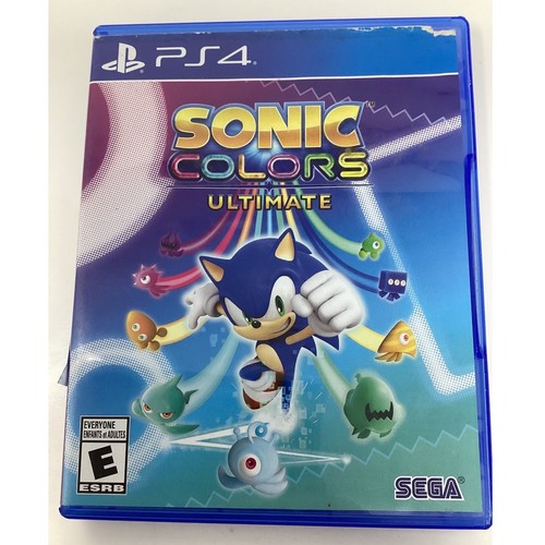 SONIC COLORS ULTIMATE PlayStation 4 PS4 Video Game SEGA | eBay