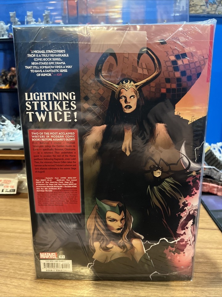 Thor by Straczynski & Gillen Omnibus - DM Variant - Hardcover - NEW ...