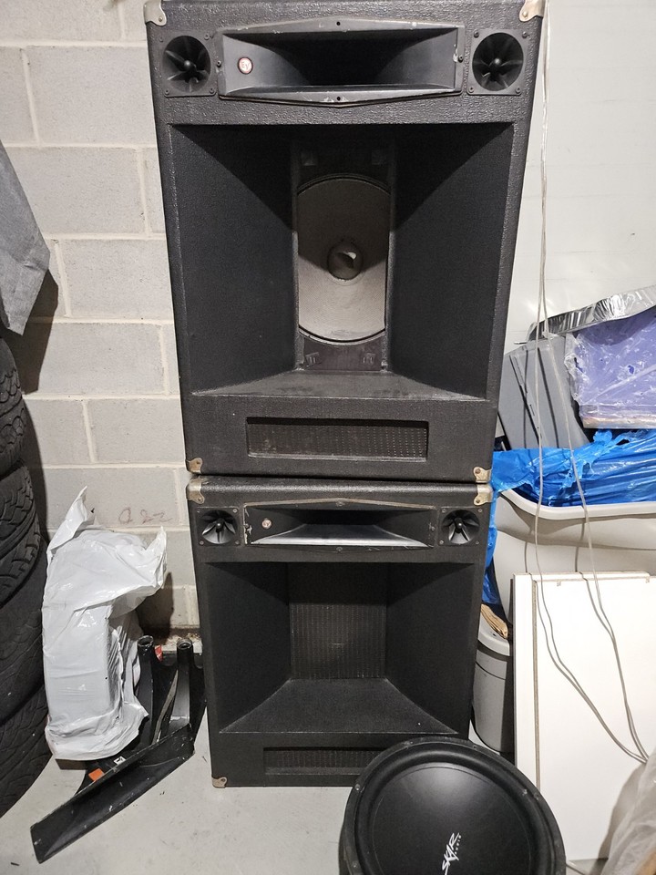 electro voice ev 12" speaker box high definition with 8HD ev horns ...