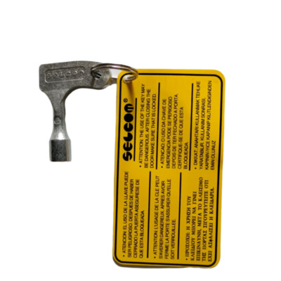 Triangular key for lift elevator door, kone, selcom key, Hitachi ...