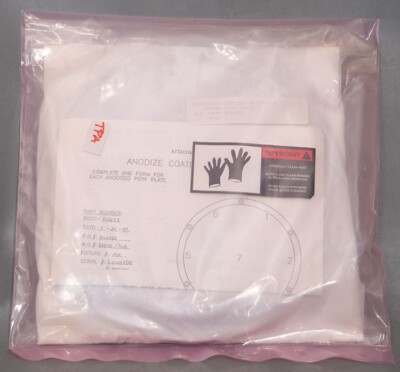 NEW Applied Materials/AMAT PN: 0020-10123 Anodized Perf Plate ...