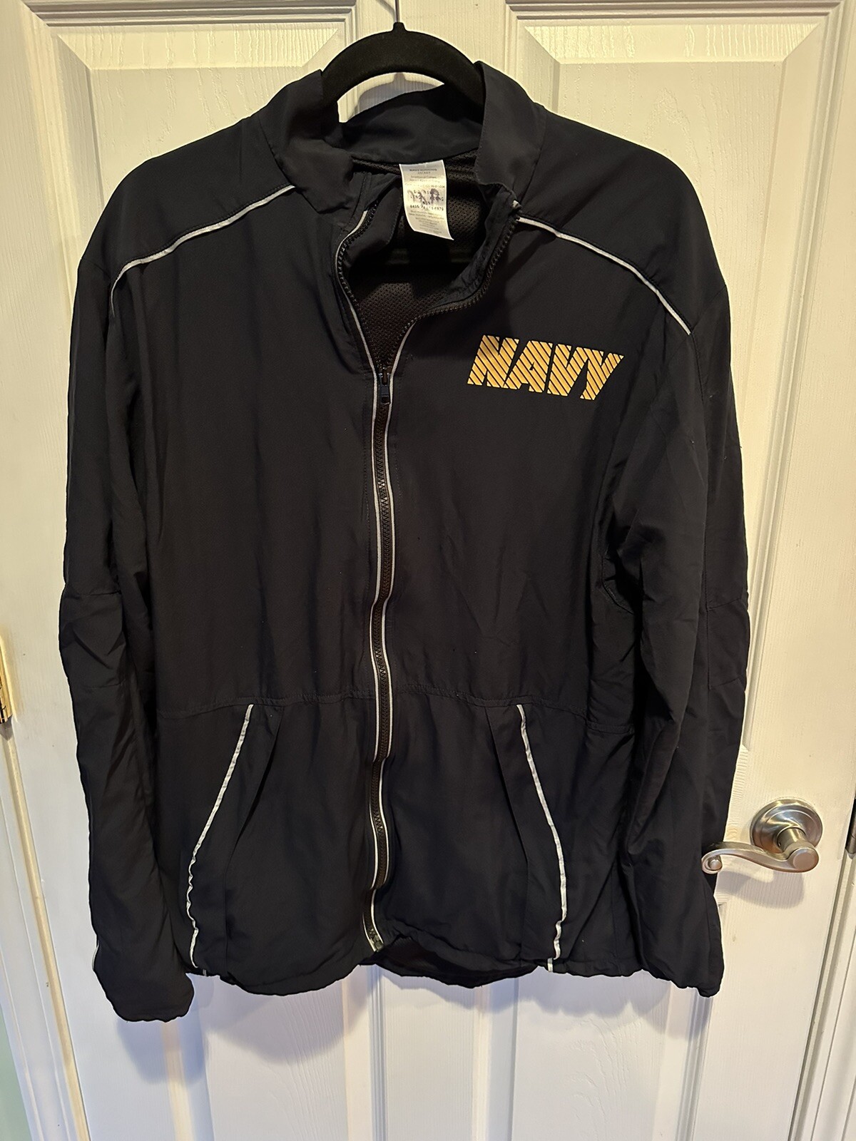 US Navy Running Jacket Jogging Physical-Training USN PT Reflective ...