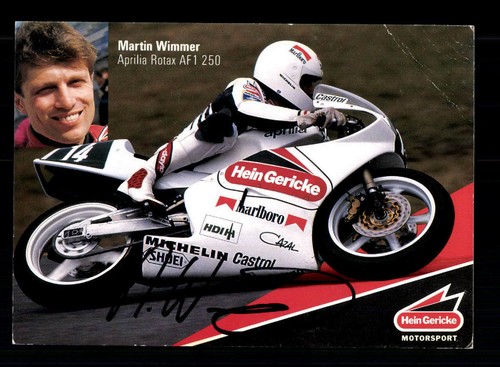 Martin Wimmer Autogrammkarte Original Signiert Motorsport | eBay.de