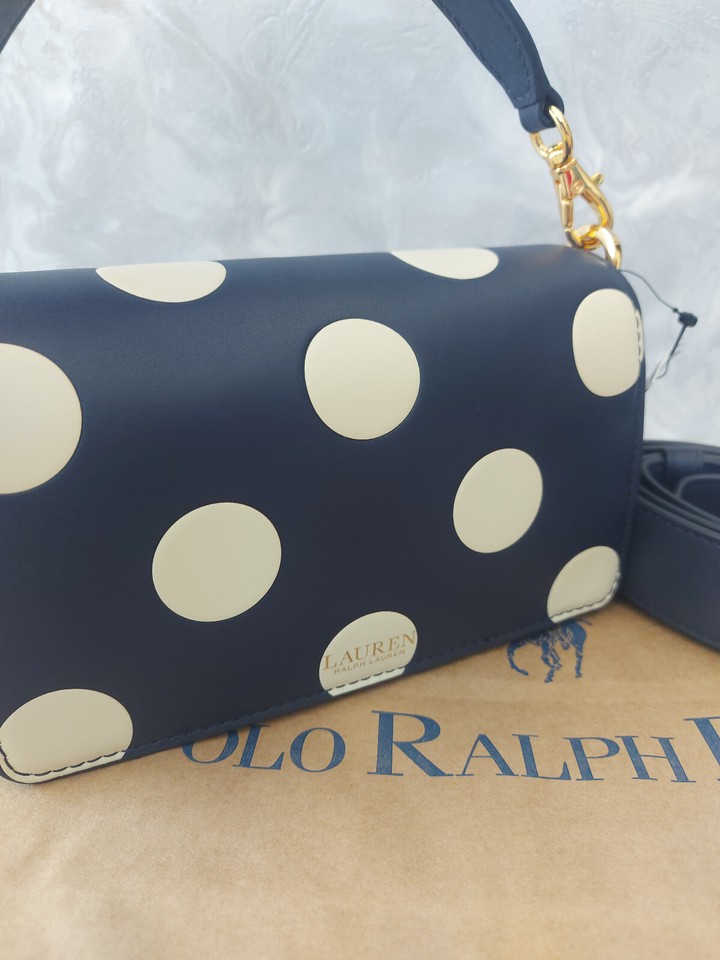RALPH LAUREN Ladies Leather Tayler Leather Cross-Body Bag New RRP £399 ...