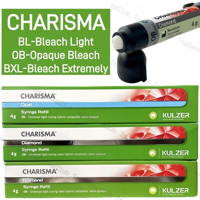 BL BXL OB Dental KULZER CHARISMA Composite Resin Diamond Opal White ...